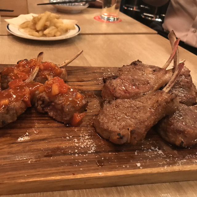 料理メニュー : 【閉店】フライング クロス チョップ （Flying Cross chop） - 恵比寿/バル | 食べログ