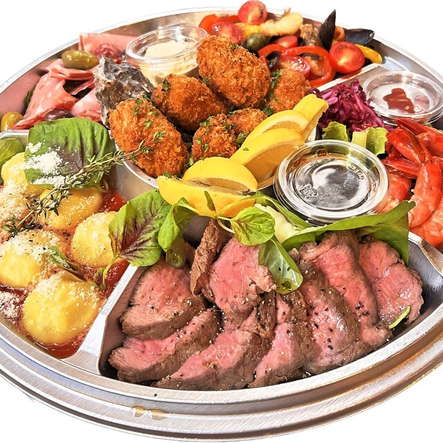 忘新年会特別！ 牡蠣三昧！こだわりのローストビーフも堪能できる【Oyster＆YUMMYコース】 : SEAFOOD&ROASTBEEF ...