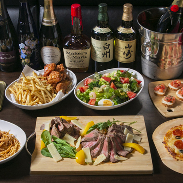 コース一覧 : 貸切PARTY&BAR QUEENS shibuya udagawa （バー クイーンズ シブヤウダガワ） - 神泉 ...