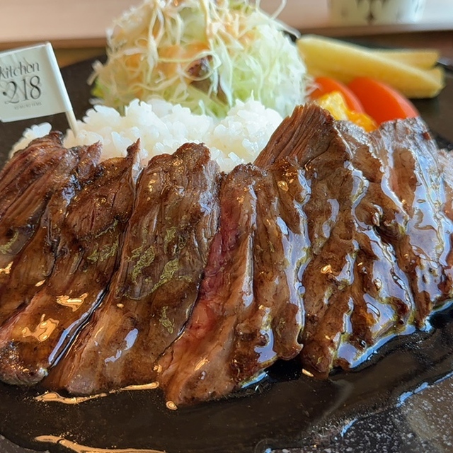 メニュー写真 : Kitchen •218 - 川奈/ステーキ | 食べログ
