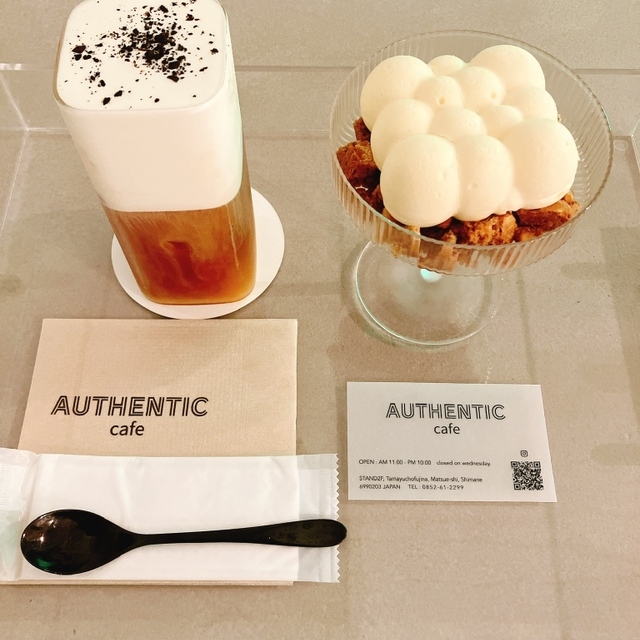 メニュー写真 : AUTHENTIC cafe （オーセンティック カフェ） - 玉造温泉/カフェ | 食べログ