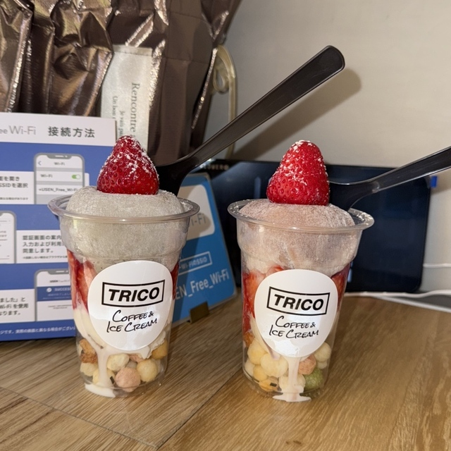 メニュー写真 : TRICO COFFEE & ICE CREAM （トリコ コーヒーアンドアイスクリーム） - 法界院/ジェラート・アイス ...