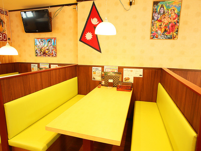 Seating : India Nepal Restaurant Himalaya - Mutsuna/Indian | Tabelog