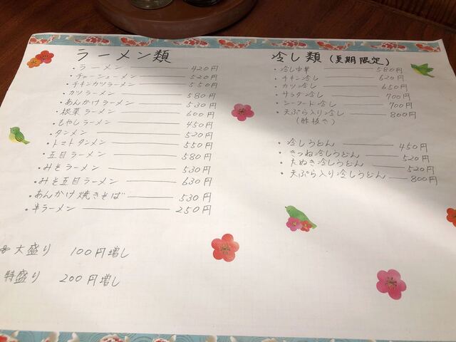 メニュー写真 : 文佳 - 権堂/食堂 | 食べログ