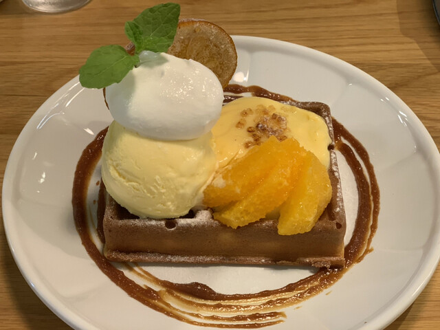 waffle shuffle - 相模大野/カフェ | 食べログ