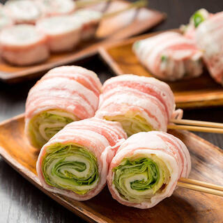 【2.5時間飲み放題付】ハラミステーキや野菜巻き串など名物メニュー堪能『ManSunコース』4500円（税込）！ : 串焼きバル ManSun ...