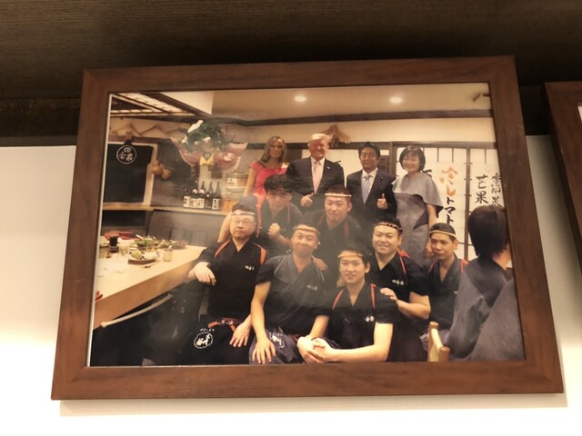 『トランプ大統領と安部首相』by IPPI : 六本木田舎家 東店 （いなかや） - 六本木/ろばた焼き [食べログ]