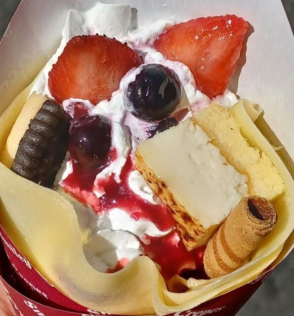 『味は普通に美味しかったです。』by バーガーチャンピオン : スマイリークレープ 秋葉原店 （Smiley Crepes 【旧店名 ...
