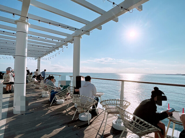 The SUNSET Pier&Cafe （ザ サンセット ピアアンドカフェ） - 稲毛海岸/カフェ | 食べログ
