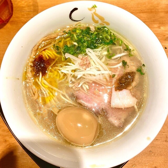 味玉塩そば ¥1100』』by Tommy_ramen : SOBA HOUSE 金色不如帰 新宿御苑本店 （コンジキホトトギス） - 新宿 ...