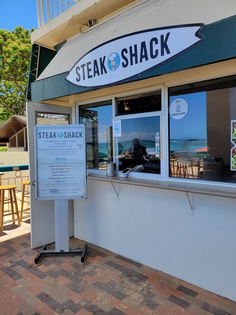 『リーズナブルながら贅沢感があり、癒されます』by かるねつばら : Steak Shack - ワイキキ/ハワイ料理 [食べログ]