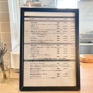 メニュー写真 : ホワイトボックスコーヒー （white Box Coffee ） - 鈴鹿市/カフェ | 食べログ