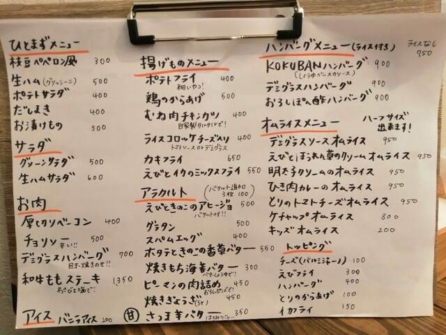 メニュー写真 : #KOKUBAN （コクバン） - 高槻/ハンバーグ | 食べログ