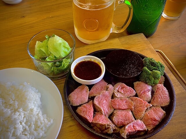 by 雲丹の天ぷら : BEEF×BAR The Lamp （ビーフバー ザ ランプ） - 阿波座/肉バル [食べログ]