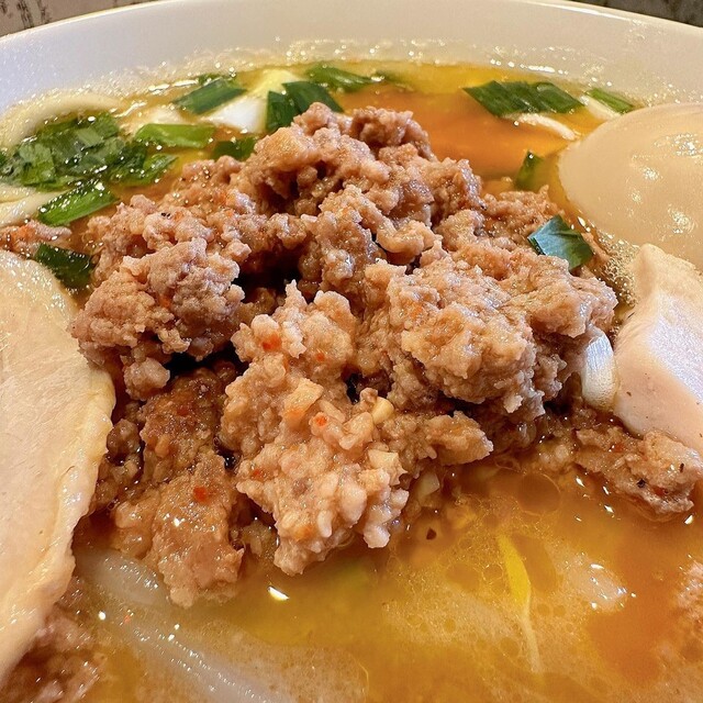 『限定の濃厚台湾味噌らぁめん』by らめる. : Ramen Tamanaha （ラーメン タマナハ） - 亀島/ラーメン [食べログ]