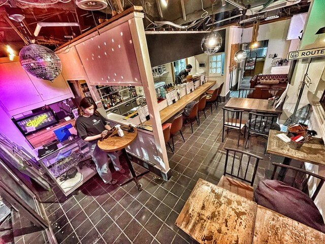 座席 : TABI＆DINING ROUTE ZERO （タビ＆ダイニング ルートゼロ） - 下落合/ダイニングバー | 食べログ