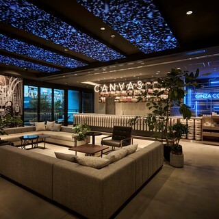 座席 : CANVAS LOUNGE produced by P.C.M. （キャンバス ラウンジ プロデュースド バイ ピー シー エム ...