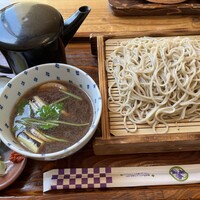 『やまかけ牛そば800円』by muroho : しずく庵 - 赤渕/そば [食べログ]