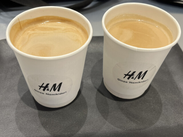 H&M Coffee Shop 銀座並木通り店 （エイチ&エム コーヒー ショップ） - 銀座一丁目/カフェ | 食べログ