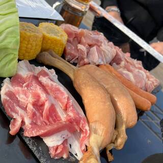 【2時間飲み放題付】VIPコース ☆手ぶらBBQ9品5,480円 : Luxury BBQ & SAUNA SUN TERRACE kashiwa （ラグジュアリー バーベキュー アンド ...