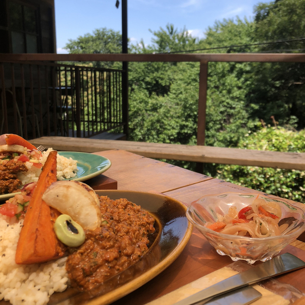『緑の中の癒し空間』by tsuyu456 : カフェ オニワ （Cafe ONIWA） - 運河/カフェ [食べログ]