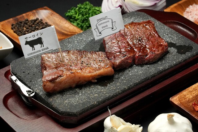 料理メニュー : COMMONS STEAK PREMIUM （コモンズステーキプレミアム） - 茅場町/ステーキ | 食べログ