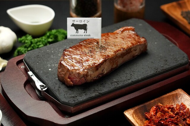 料理メニュー : COMMONS STEAK PREMIUM （コモンズステーキプレミアム） - 茅場町/ステーキ | 食べログ