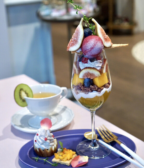 SABON×agari Vegan Cafe ～Paradise Parfait & Tea （サボン×アガリ ヴィーガン カフェ パラダイス ...