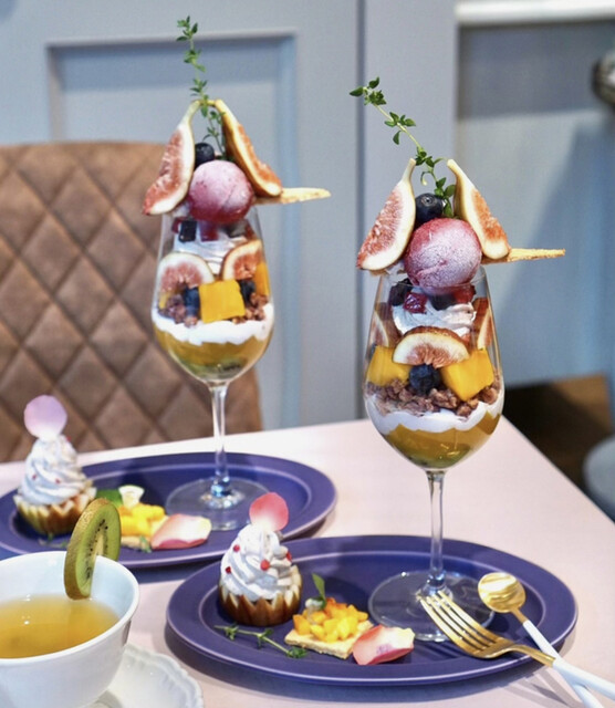 SABON×agari Vegan Cafe ～Paradise Parfait & Tea （サボン×アガリ ヴィーガン カフェ パラダイス ...