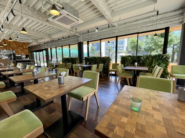 内観写真 : evergreen cafe restaurant EBISU （エヴァーグリーンカフェレストラン 恵比寿） - 恵比寿/パスタ | 食べログ