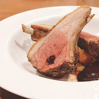 《2.5時間飲み放題付》ラムチョップのコース : Lamb zo （ラムゾー） - 溜池山王/ダイニングバー | 食べログ