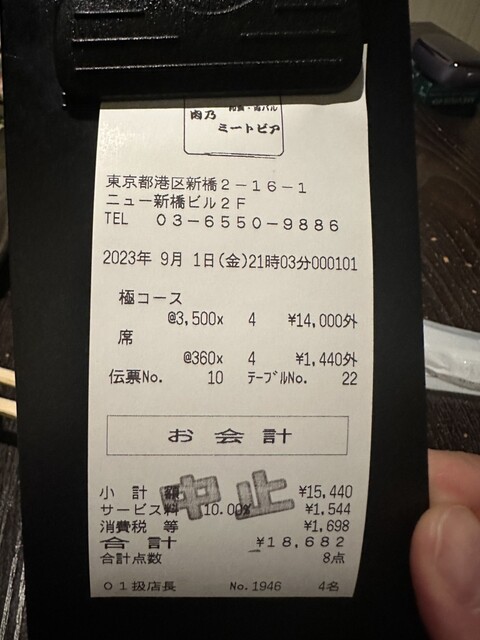 口コミ一覧 : 肉串専門店 肉乃 （nikuno） - 新橋/居酒屋 [食べログ]