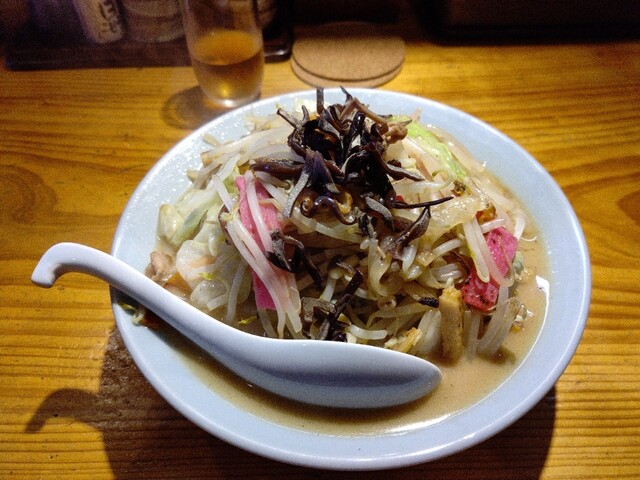 『特別な麺』by mikanaka : 皿麺本舗 らく田屋 - 試験場前/ちゃんぽん [食べログ]