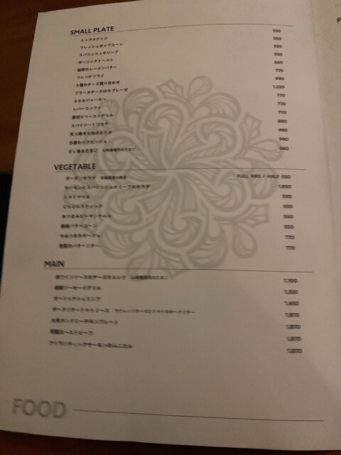 メニュー写真 : Neego （ニーゴ） - 狭山市/イタリアン | 食べログ