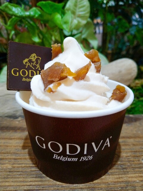 『今日のソフトクリーム』by PC138 : GODIVA イオンモール秋田店 （ゴディバ） - 四ツ小屋/チョコレート [食べログ]