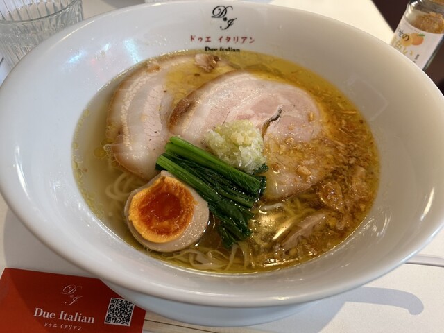 口コミ一覧 : らぁ麺 ドゥエイタリアン 秋葉原テラス店 （Ramen Due Italian） - 新御茶ノ水/ラーメン [食べログ]