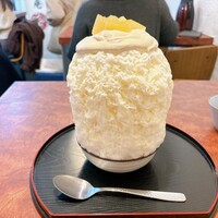『横綱酒ミルク』by Sa5ya19 こひる庵 両国かき氷 食べログ