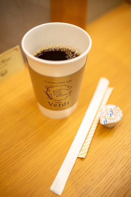『ヴェルディブレンド700円』by Oldman : caffe Verdi 京都髙島屋S.C.店 （カフェ ヴェルディ） - 京都河原町 ...