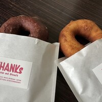 『旨いドーナツ だけど残暑でチョコが溶ける(T_T)・・・Thanks Bread＆Donuts（東町）』by nobuta-nobu ...