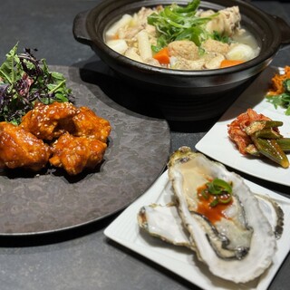 タッカンマリ自家製レッドソースコース 2.5時間飲み放題付 : 参鶏湯 tan （sam-ge-tang tan / タン） - 神田/韓国 ...