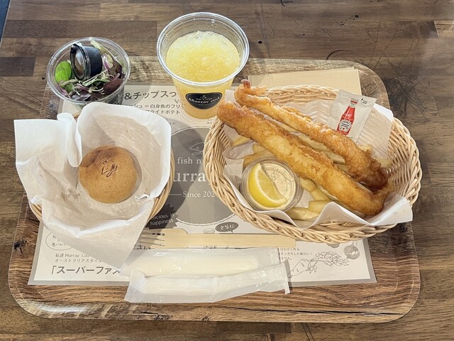 口コミ一覧 : fish n chips Murray cod （フィッシュ&チップス マレーコッド） - 野々口/揚げ物 [食べログ]
