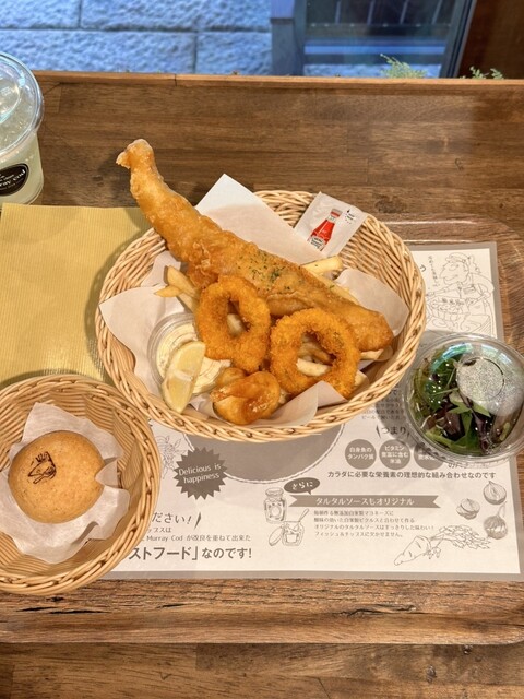 『フィッシュ&チップス専門店 マレーコッド』by aki*hana : fish n chips Murray cod （フィッシュ&チップス マレーコッド） - 野々口/揚げ物 [食べログ]