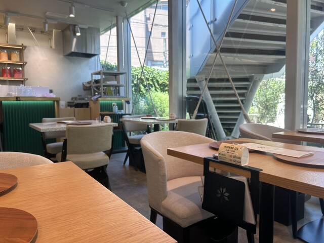 【閉店】THREE TEA CAFE トレインチ自由が丘店 （スリーティーカフェ） - 自由が丘/カフェ | 食べログ