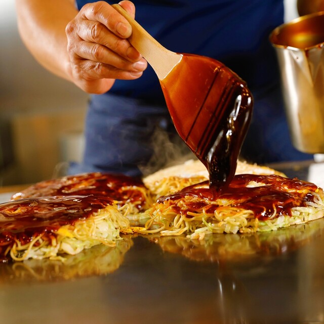 Food menu : Okonomiyaki Micchan Sohonten Jizotori Ten - Chuden Mae ...