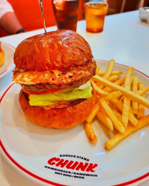 口コミ一覧 : CHUNK BURGER STAND （チャンク バーガー スタンド） - 北四番丁/ハンバーガー [食べログ]