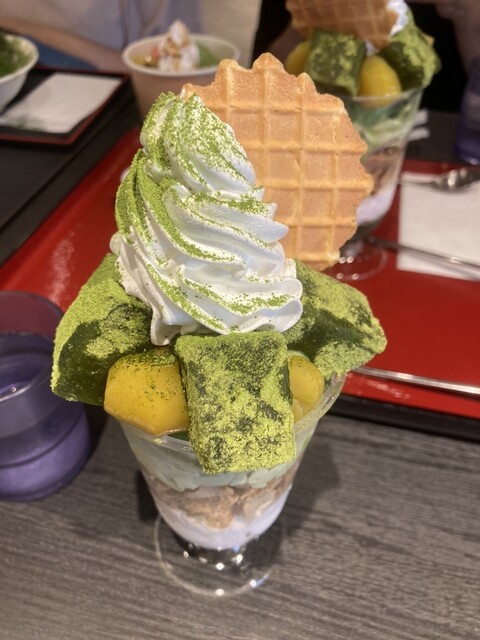 Matcha Sweets Kan Sawawa Nishiki Ten - Karasuma/Sweets | Tabelog