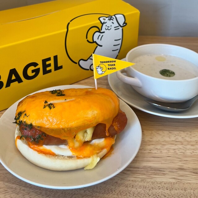 口コミ一覧 : TOMORROW TIGER BAGEL （トゥモロー タイガー ベーグル） - 鶴橋/ベーグル [食べログ]