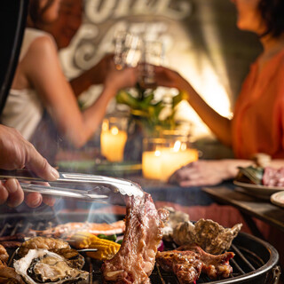 エアストリーム個室予約 スタンダード手ぶらBBQプラン！2H飲み放題付￥5,500 : 8LOUNGE （エイトラウンジ） - 藤沢/カフェ | 食べログ