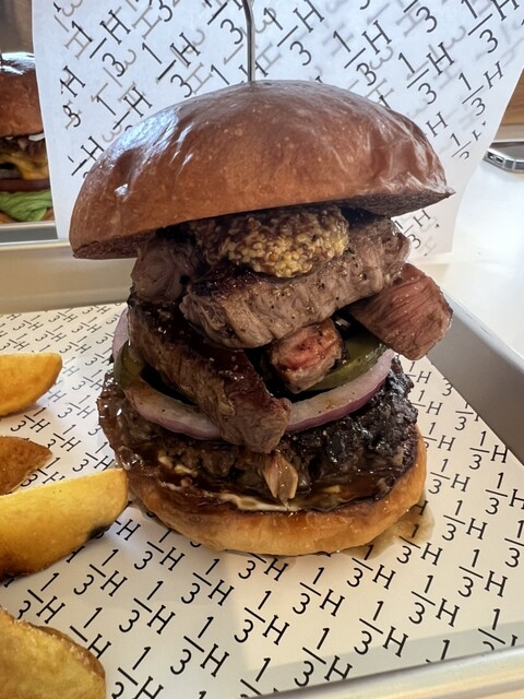 1/3 HAMBURGER FACTORY 野々市店 （サンブンノイチハンバーガーファクトリー） - 押野/ハンバーガー | 食べログ