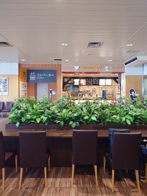 『那須塩原駅の待合室併設カフェ』by もう中高年デラックス : ナスカフェ （Nasu cafe'） - 那須塩原/カフェ [食べログ]